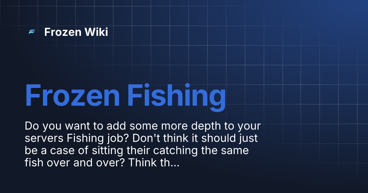 Frozen Fishing | Frozen Wiki